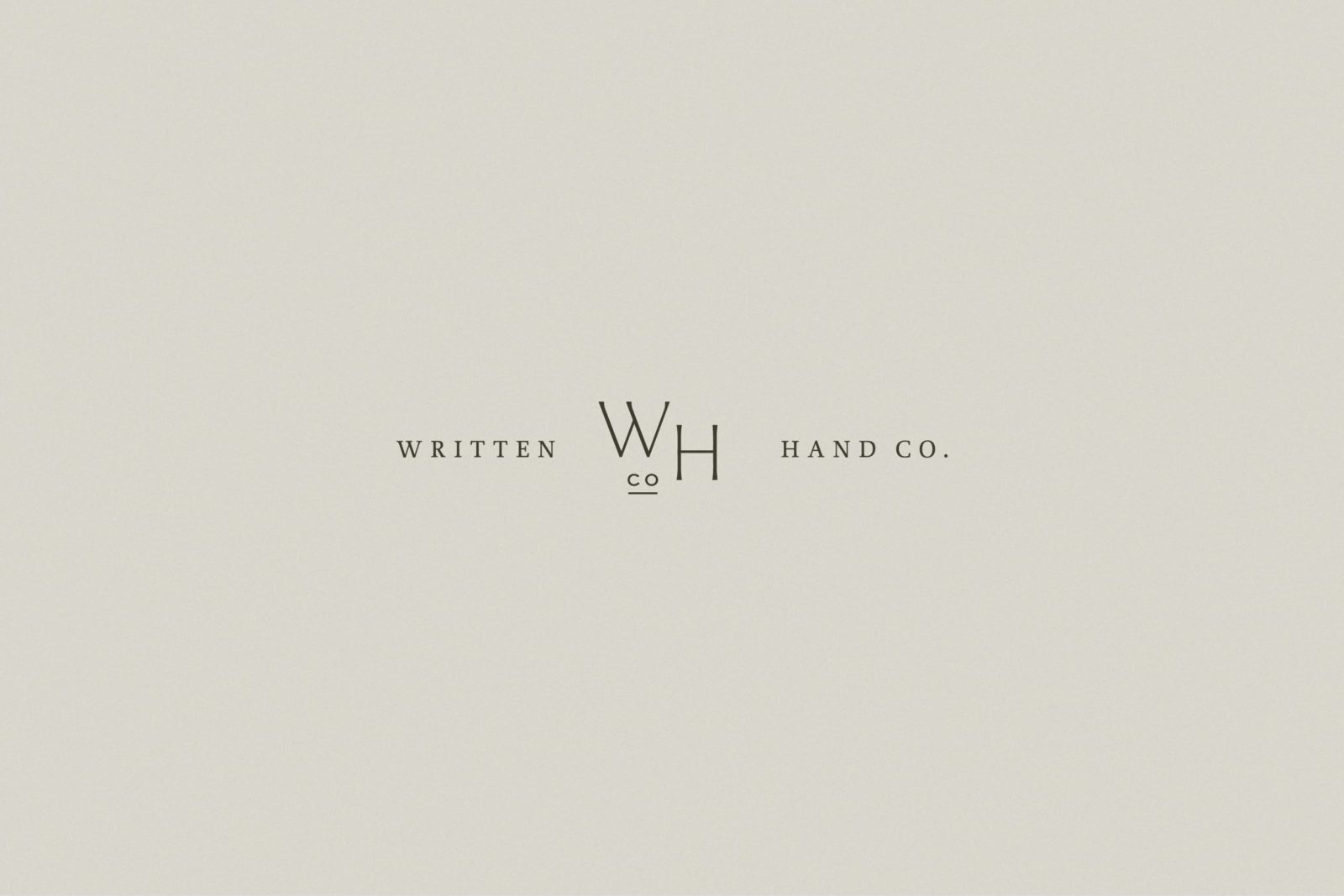 Brand Launch: Written Hand Co. - amarielael.com