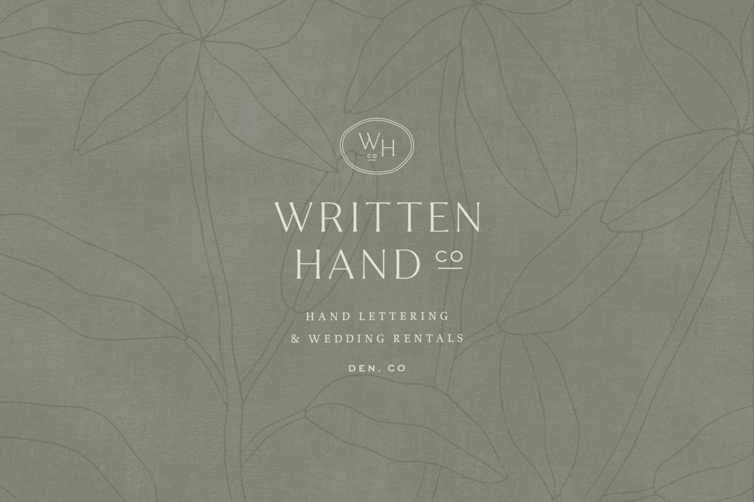 Brand Launch: Written Hand Co. - amarielael.com