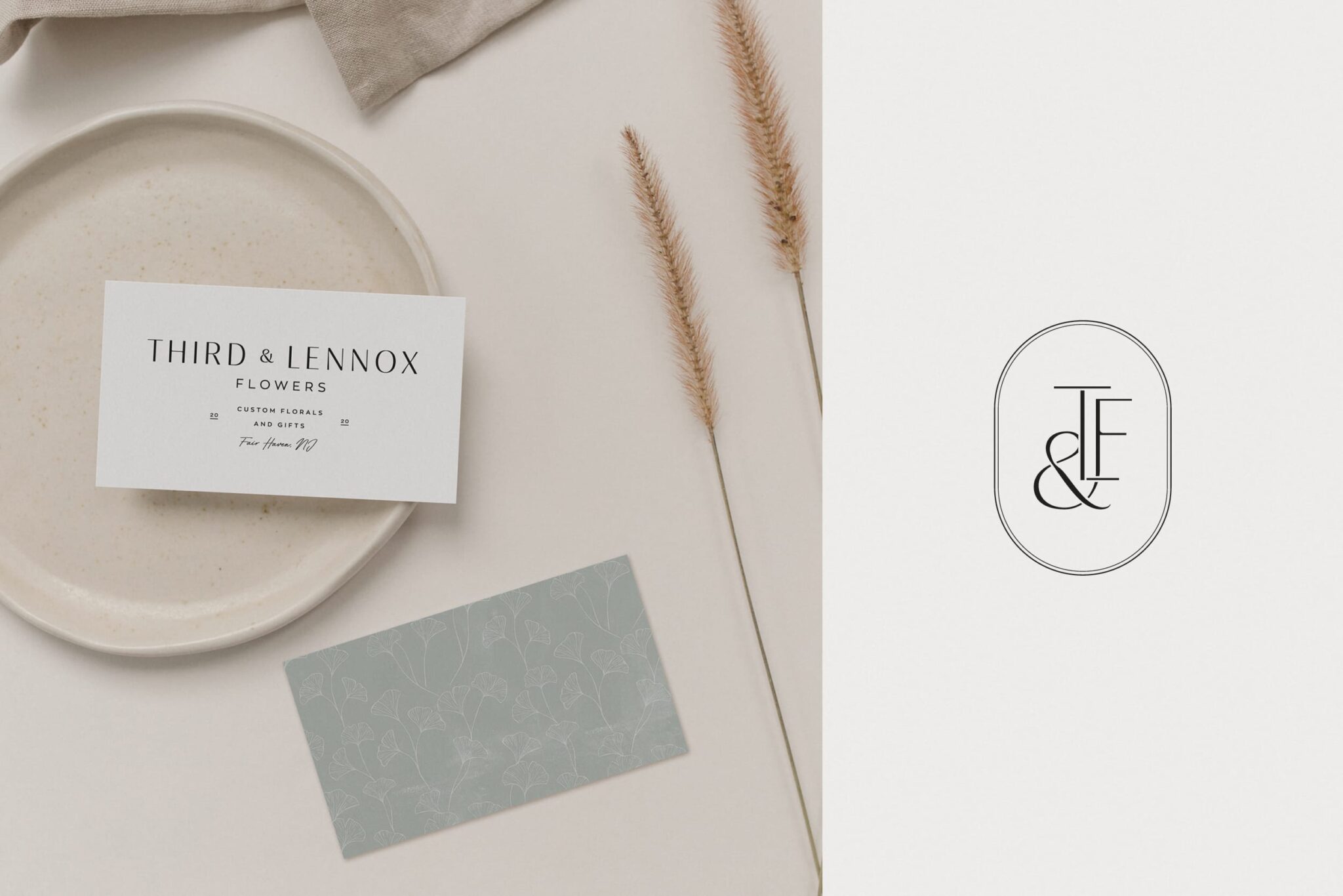 Brand + Website Launch: Third & Lennox Flowers - amarielael.com